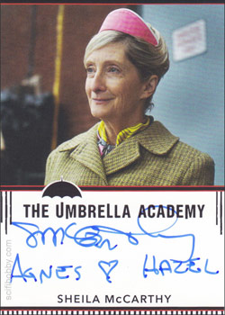 The Umbrella Academy 2024 Series 2 Autograph Expansion Packs Checklist ...